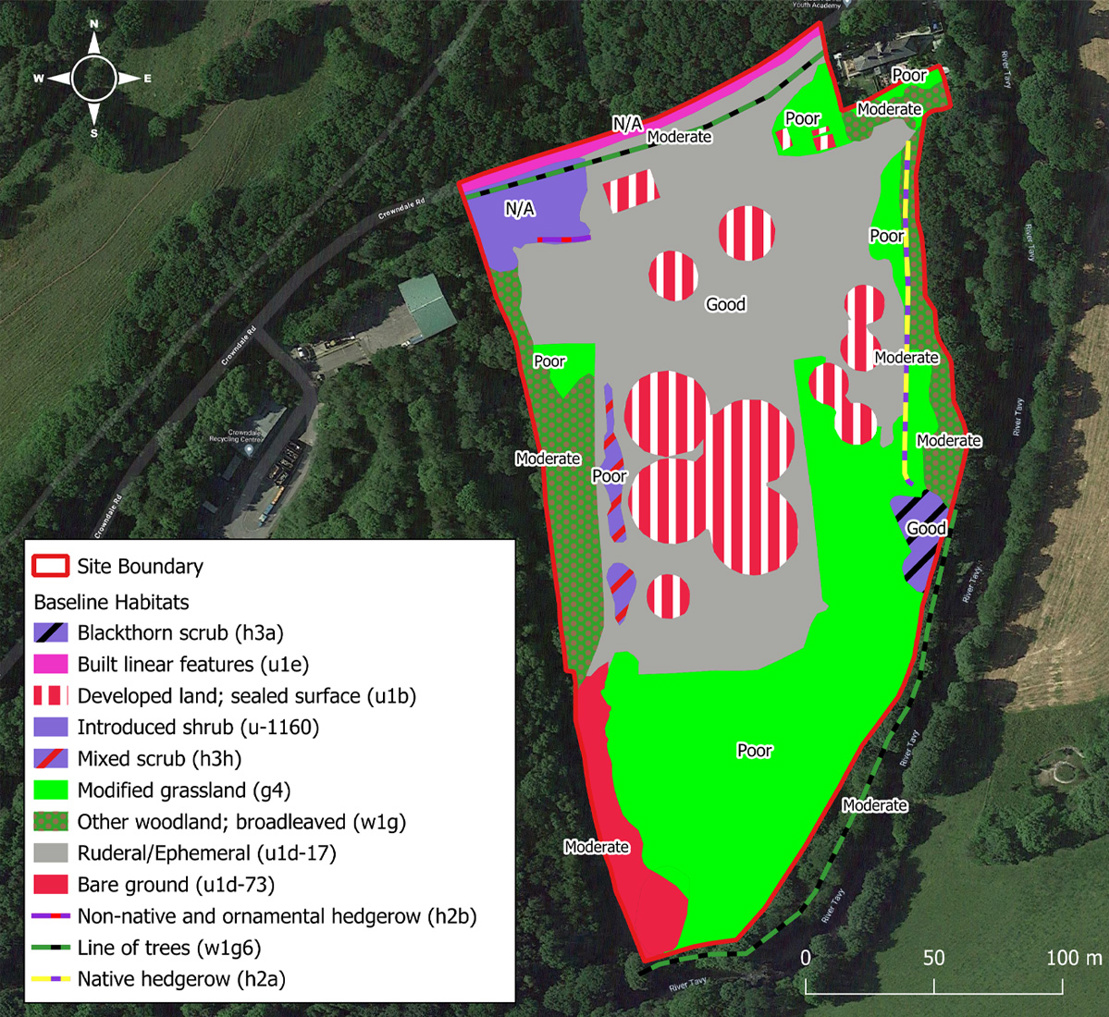 Baseline Biodiversity Net Gain Assessments for South West Water | Adler ...
