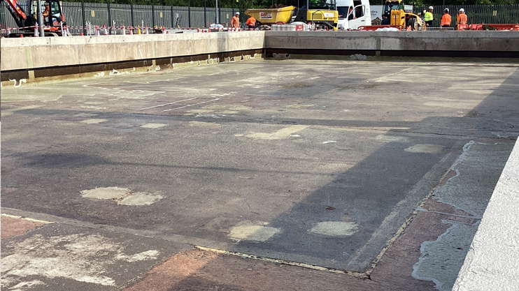 Installing Polyurea Coating for New Transformer Bund Lining System at ...