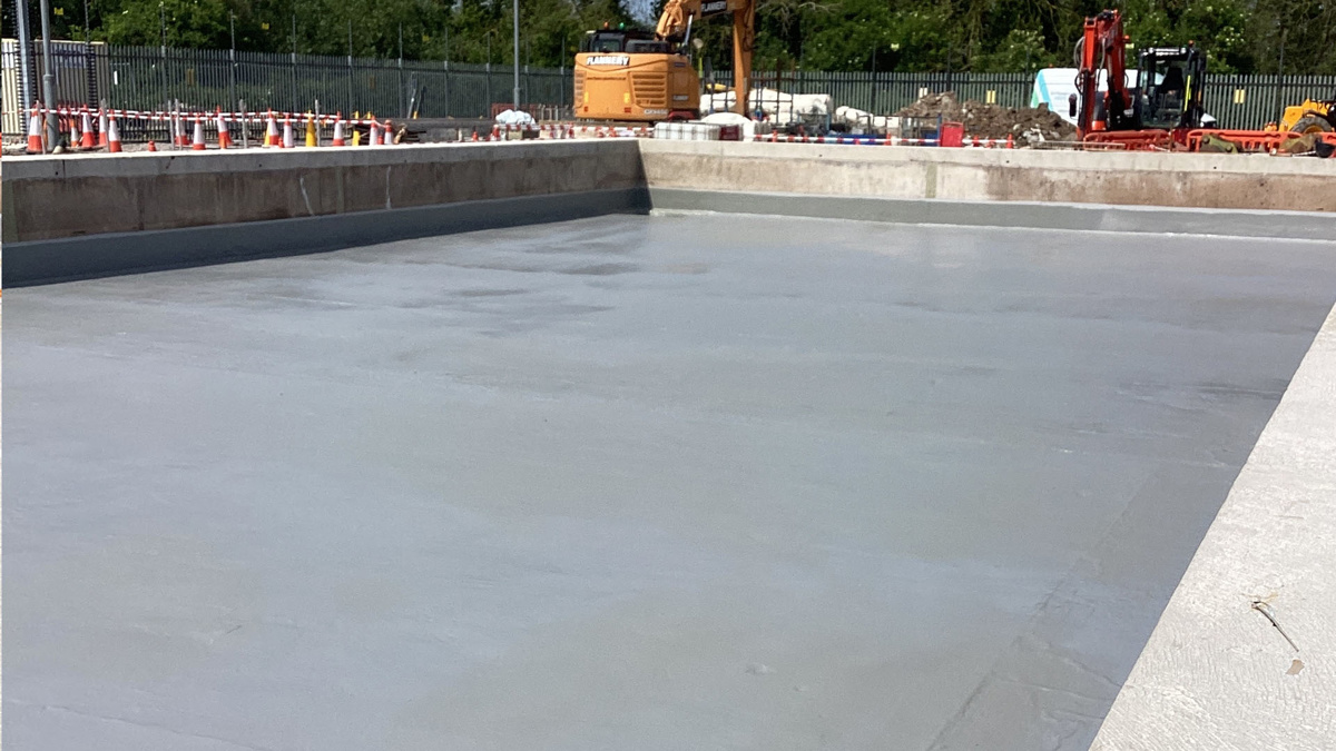 Installing Polyurea Coating for New Transformer Bund Lining System at ...