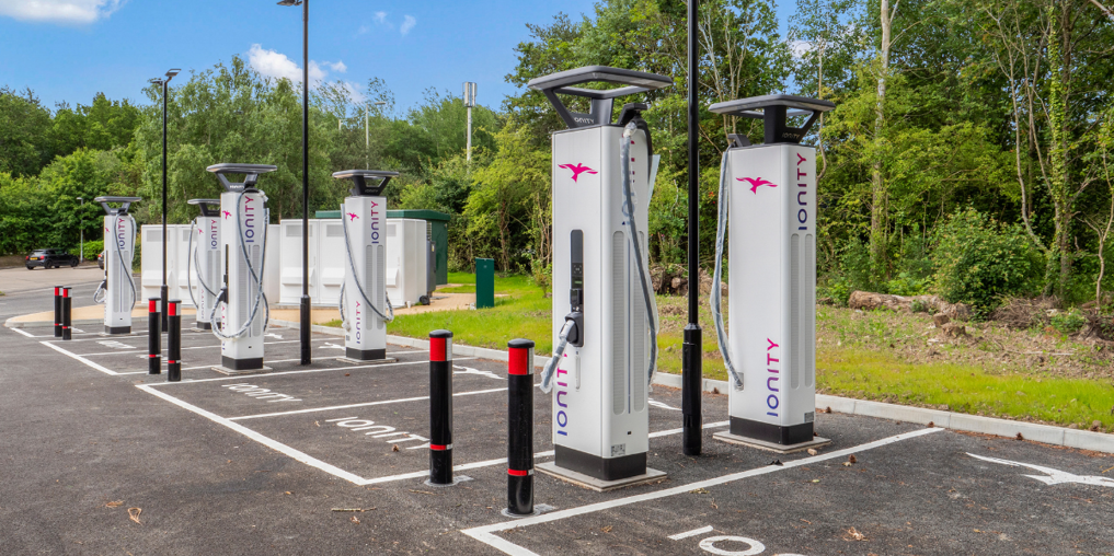 Utility Line completes high-power electric vehicle charging hub for ...