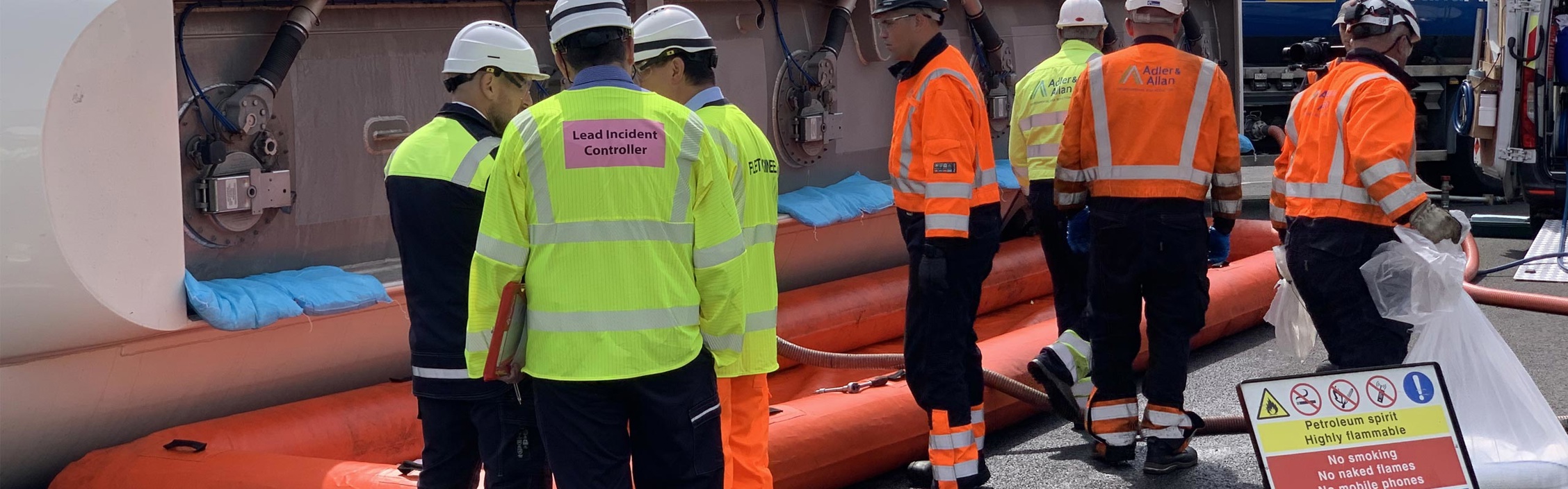 Oil Spill Response | Oil & Fuel Spill Clean-Up | Adler & Allan